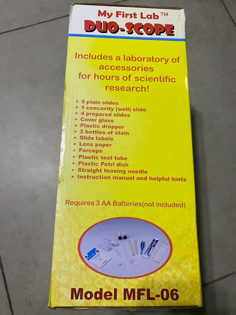 My First Lab Duo-Scope Microscope, Hobbies & Toys, Stationery & Craft ...