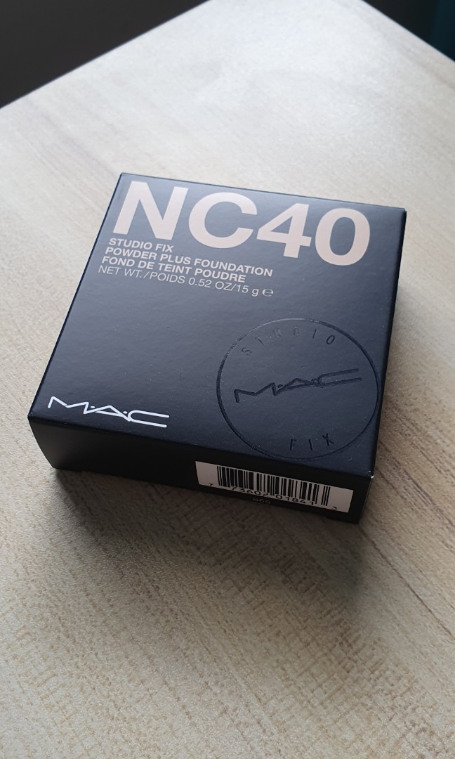 NC40 MAC Studio Fix Powder Plus Foundation, Beauty & Personal Care ...