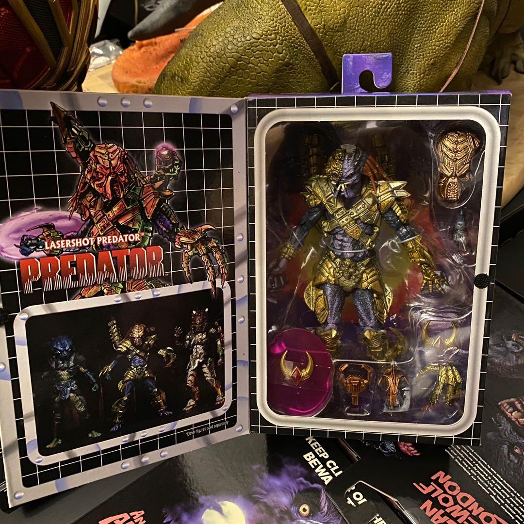 NECA ultimate laser shot predator boxset, Hobbies & Toys, Toys & Games ...