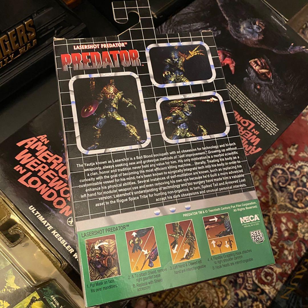 NECA ultimate laser shot predator boxset, Hobbies & Toys, Toys & Games ...
