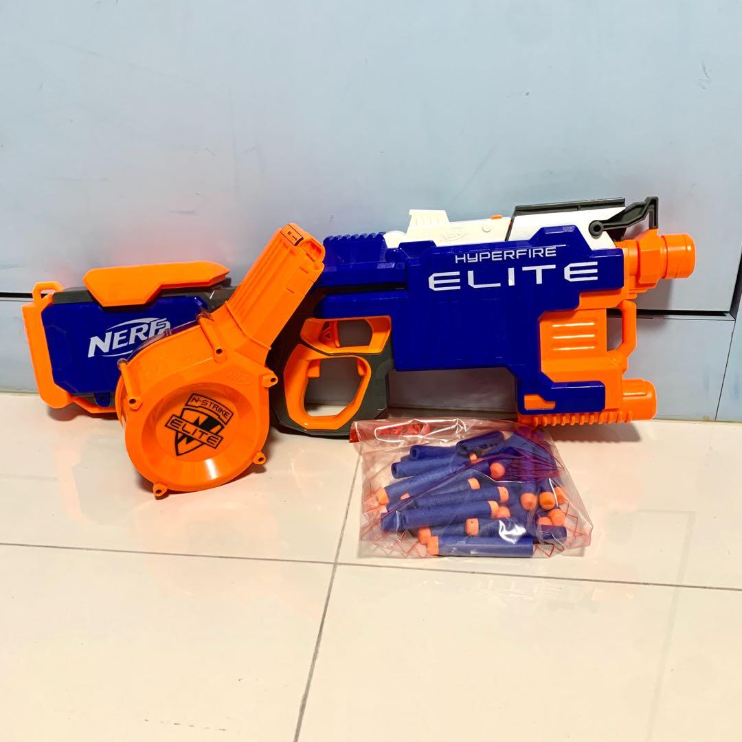 Nerf Hyperfire Elite, Hobbies & Toys, Toys & Games on Carousell