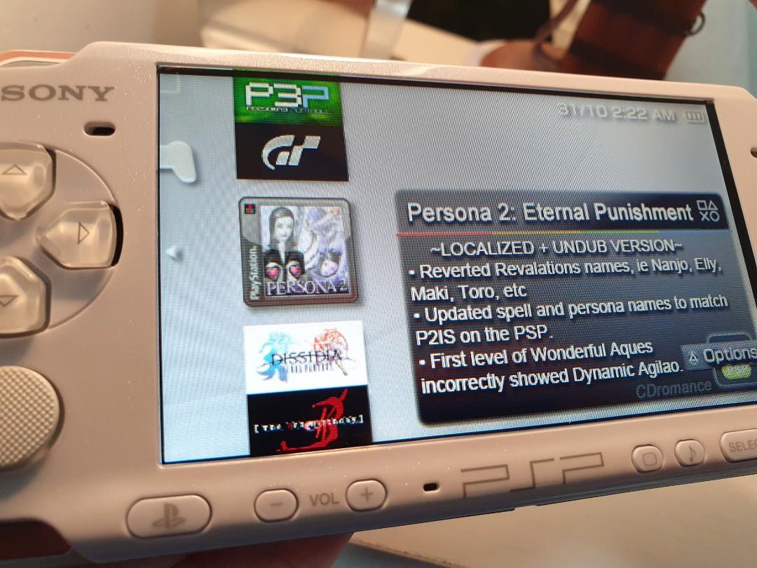 [New] Modded PSP 3000 - Full Bundle Set Offer - (64gb SD card + Case ...