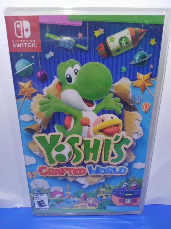 Nintendo Switch Yoshi'S Crafted World, Video Gaming, Video Games ...