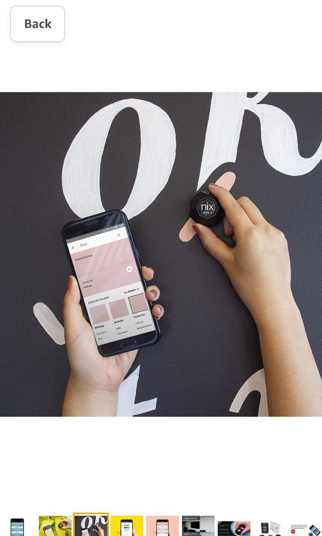 Nix Mini 2 Color Sensor Colorimeter - Portable Color Matching Tool ...