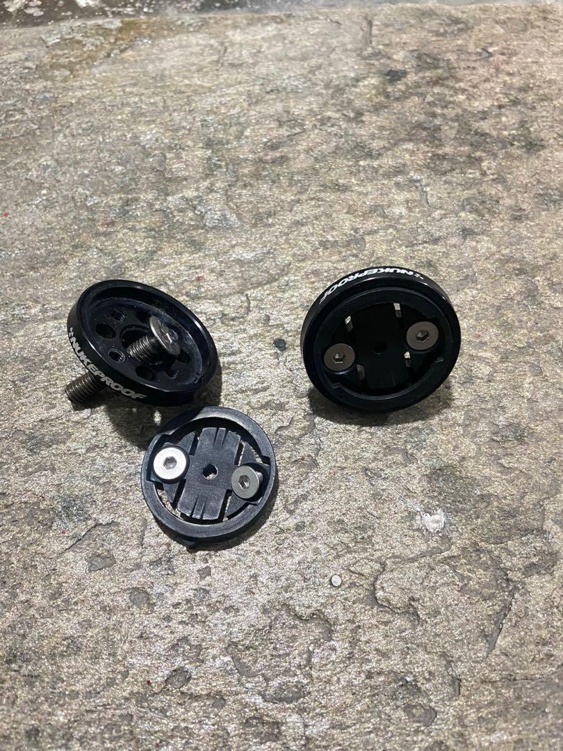Nukeproof Garmin mount (replaced headset top cap), Sports Equipment ...