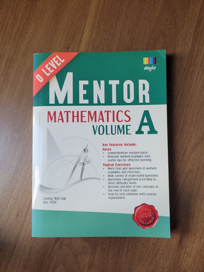 (Volumes A and B) O level math mentor, Hobbies & Toys, Books ...
