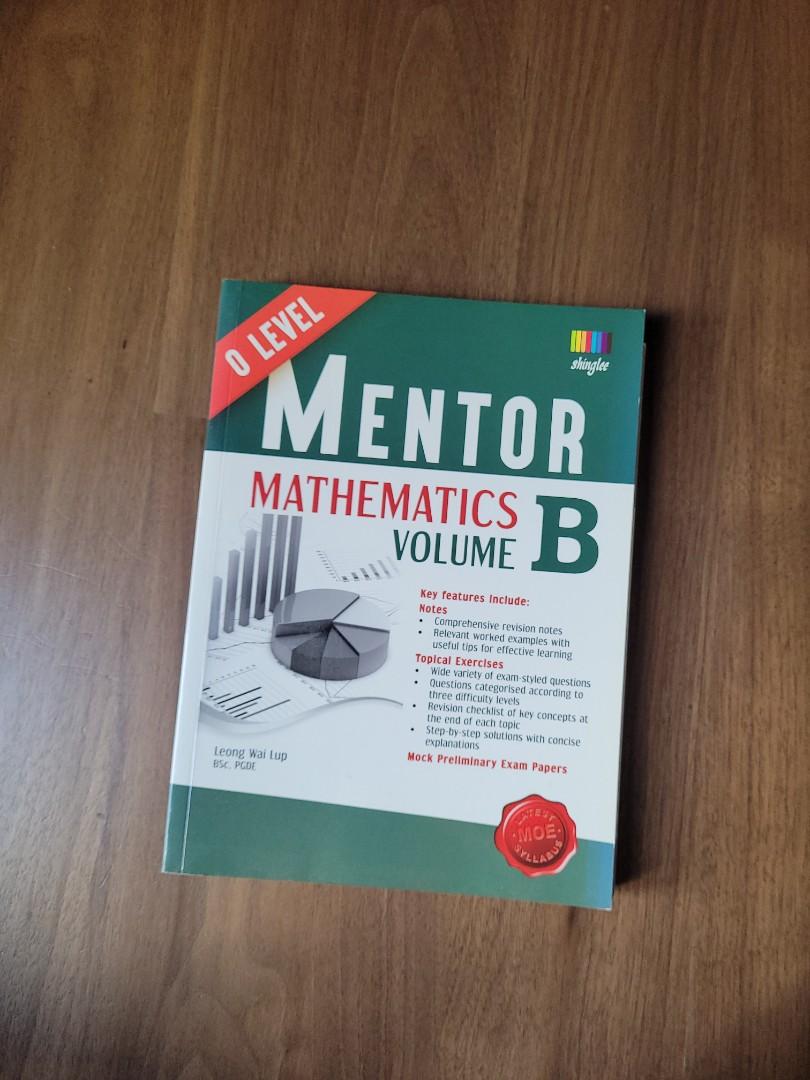 (Volumes A and B) O level math mentor, Hobbies & Toys, Books ...