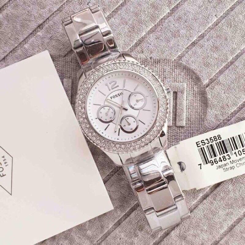 Original 100% Fossil watch women es3588, Fesyen Wanita, Jam Tangan di ...