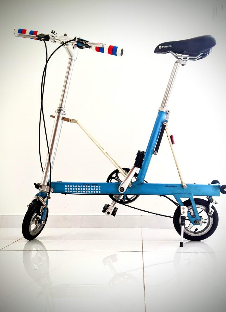 Pacific CarryMe Portable Lightweight (8.1kg) Folding Foldable Bicycle ...