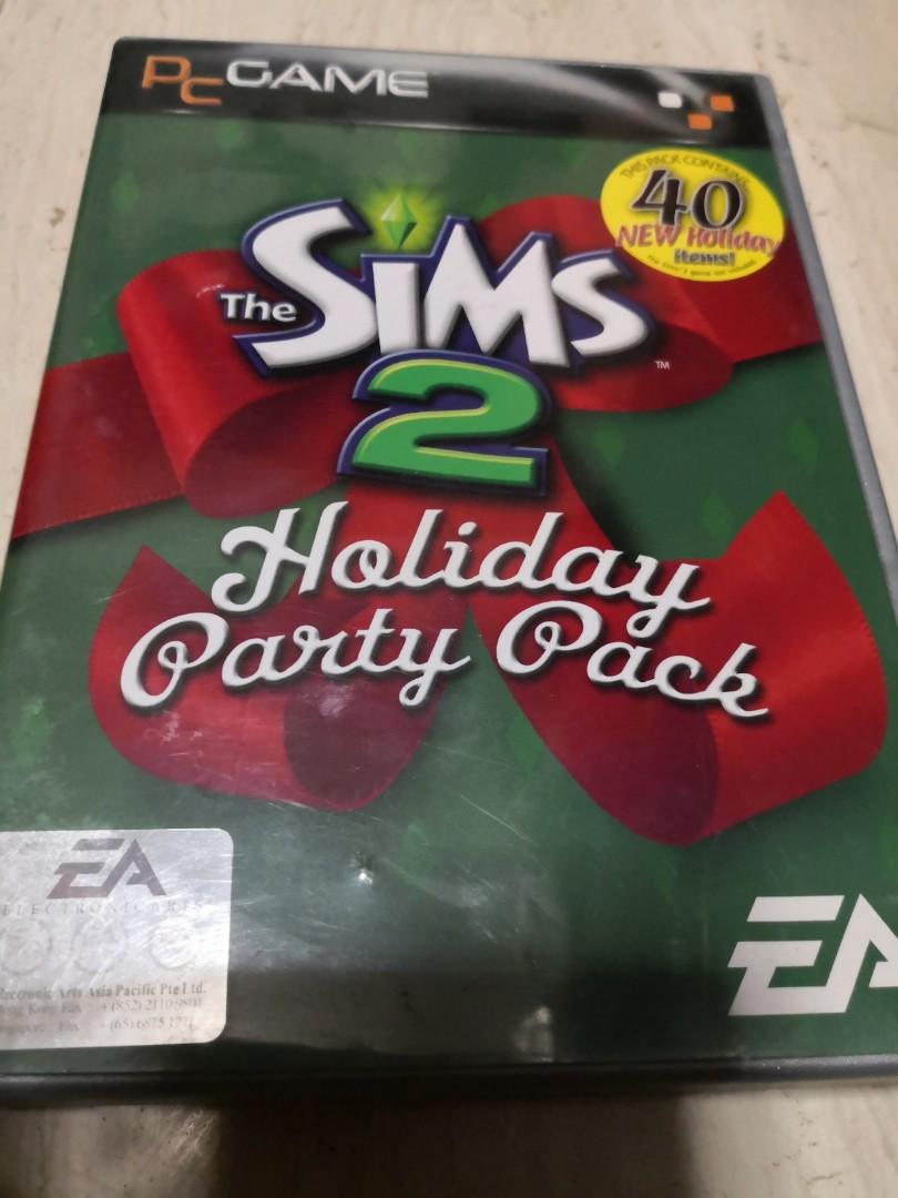 PC The Sims2 Holiday Party Pack Original EA, Video Gaming, Video Games ...