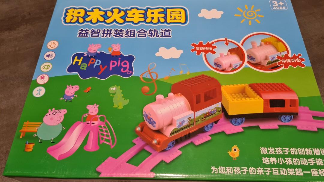 Peppa Pig Train Set, Motorised Engine, Hobbies & Toys, Toys & Games on ...