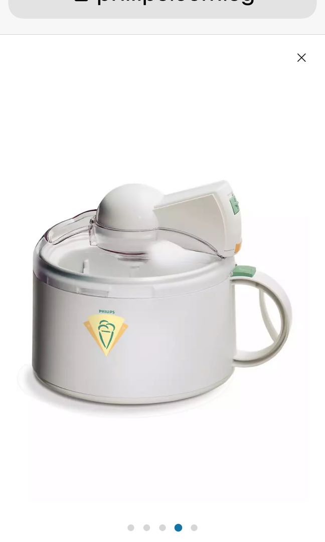 Philips ice-cream maker, TV & Home Appliances, Kitchen Appliances, Ice ...