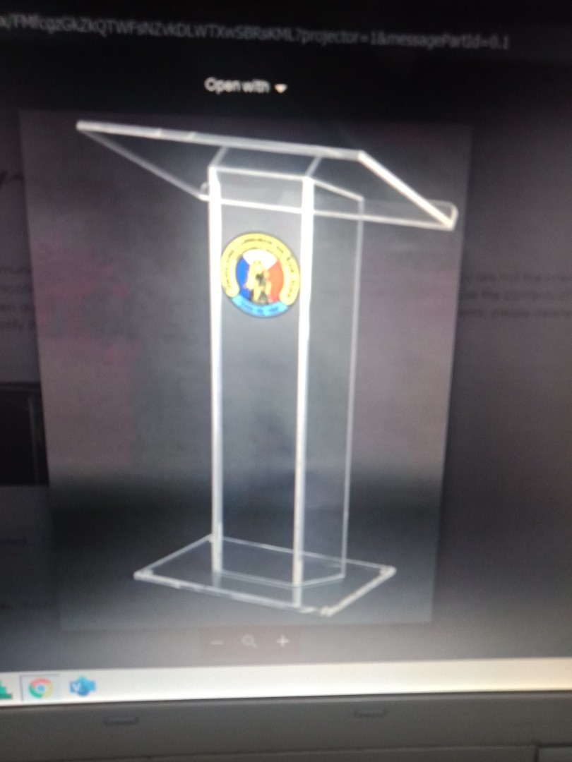 Podium Lectern Rostrum, Glass Board Tempered Magnetic Glass Glass Panel ...