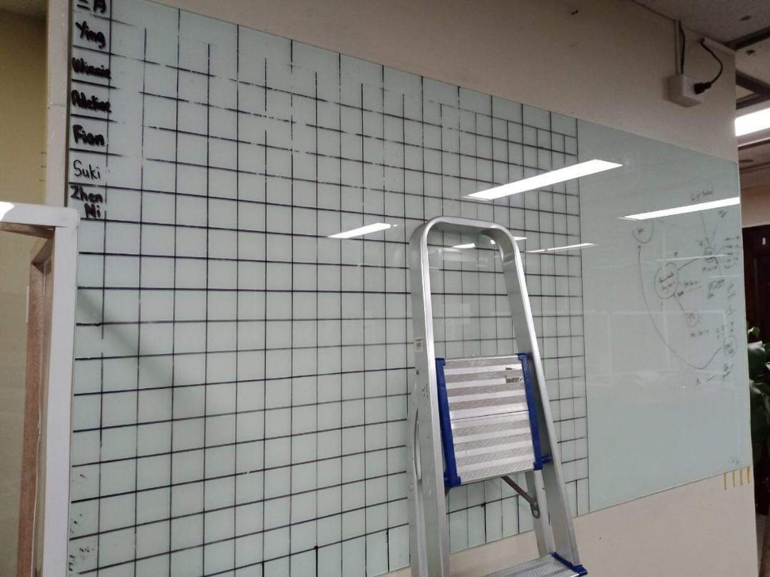 Podium Lectern Rostrum, Glass Board Tempered Magnetic Glass Glass Panel ...