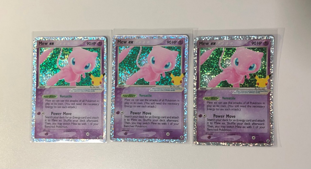 Pokemon 25th Celebrations Mew EX, Hobbies & Toys, Toys & Games on Carousell