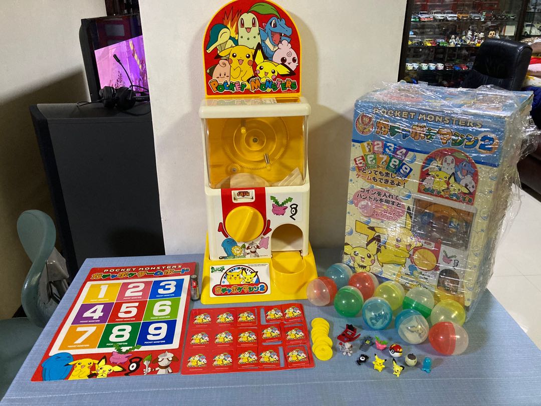 Pokemon Gashapon Machine, Hobbies & Toys, Toys & Games on Carousell