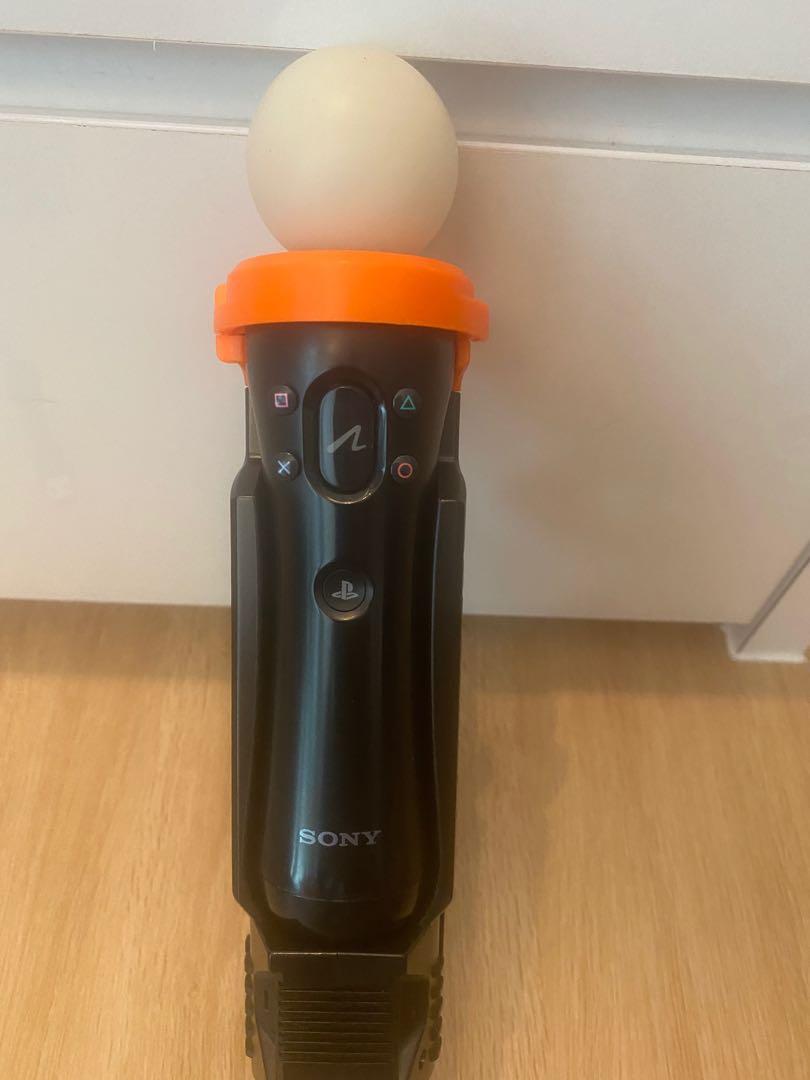 PS move PLAYSTATION move camera gun and controller, Video Gaming, Video ...