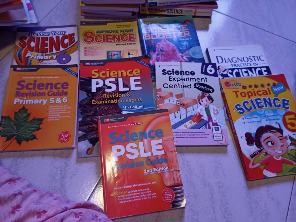 PSLE (P5 & P6) Science Assessment Books., Hobbies & Toys, Books ...