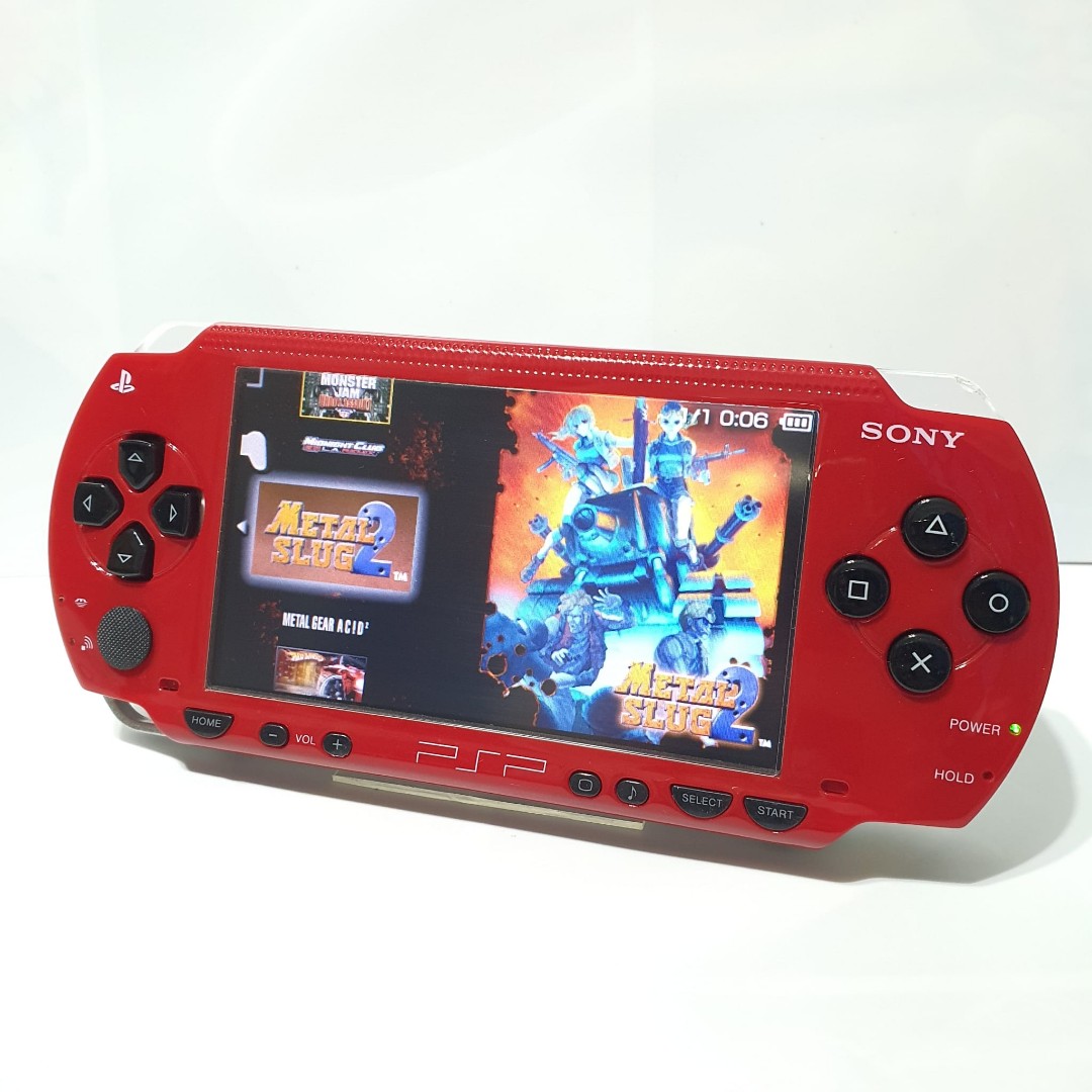 RED PSP 1000 FOR SALE, Video Gaming, Video Game Consoles, PlayStation ...