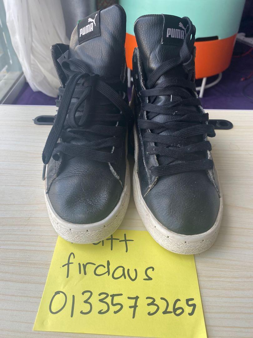 Puma hi cut, Men's Fashion, Footwear, Sneakers on Carousell