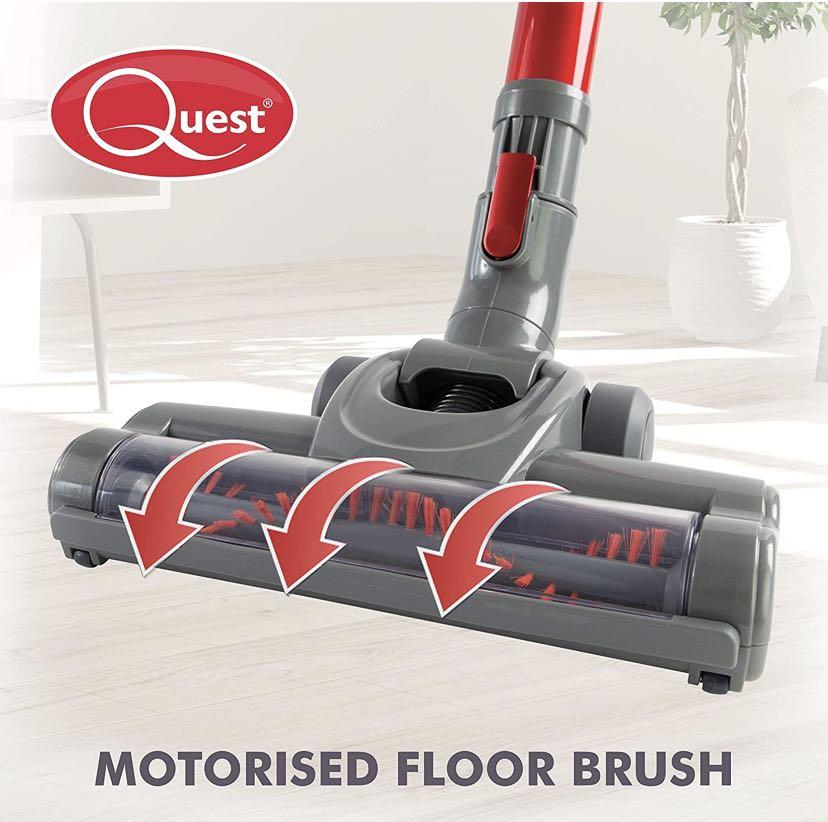 Quest Cordless Handheld Vacuum Red, TV & Home Appliances, Other Home ...