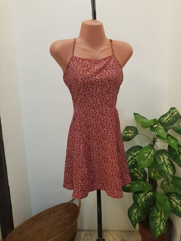 Red Sunday Dress ( SHEIN original), Women's Fashion, Dresses & Sets ...