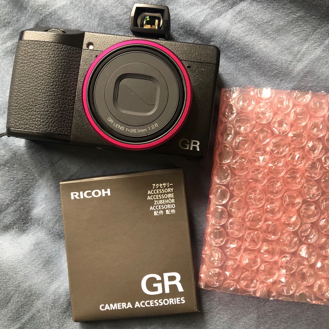 Ricoh GR3x Ring Cap GN-2 Purple, 攝影器材, 相機 - Carousell