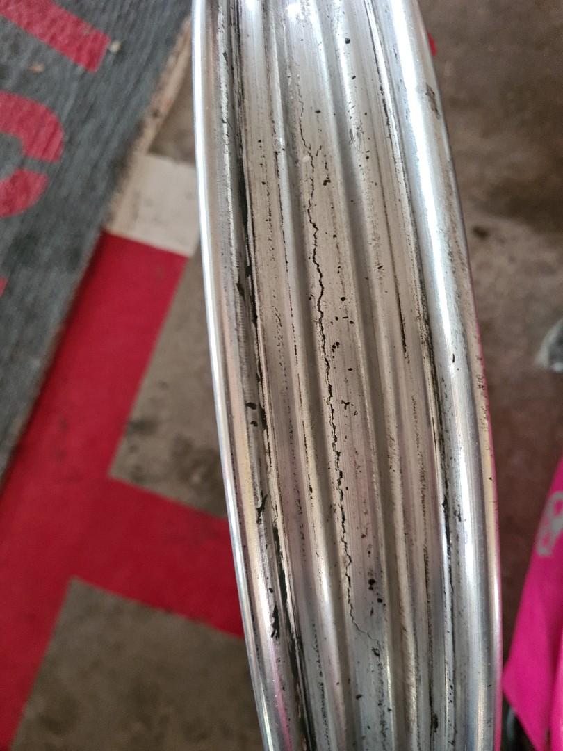 Rxz kawa gto front rim 18, Motorcycles, Motorcycle Accessories on Carousell