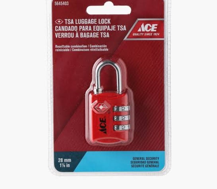 SALE!!! ACE padlock number combination, Furniture & Home Living ...