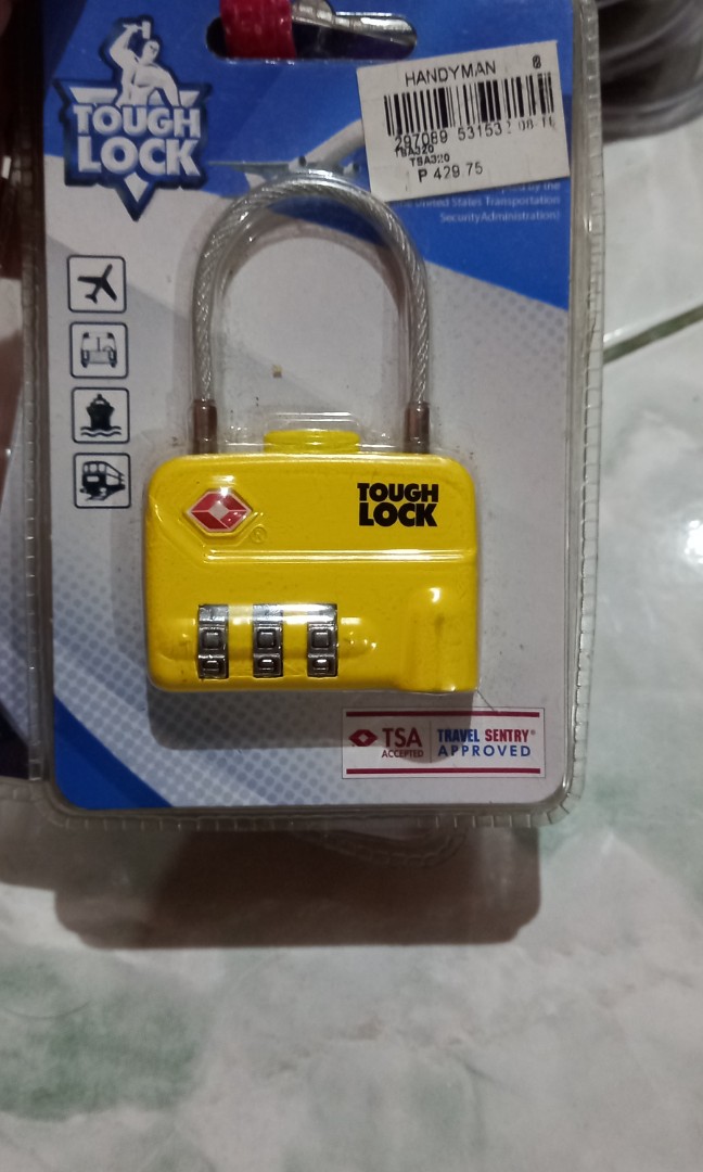 SALE!!! Tough Lock Number Lock, Furniture & Home Living, Security ...