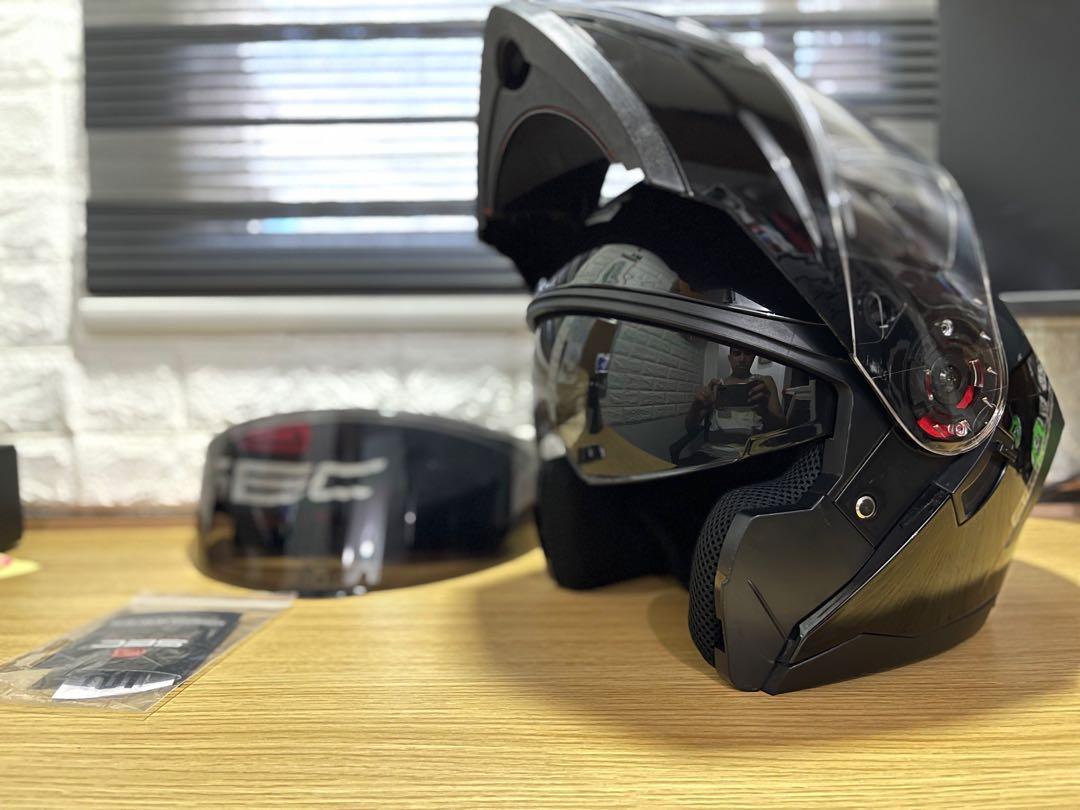 SEC Modular Helmet Rise V2, Motorbikes, Motorbike Parts & Accessories ...