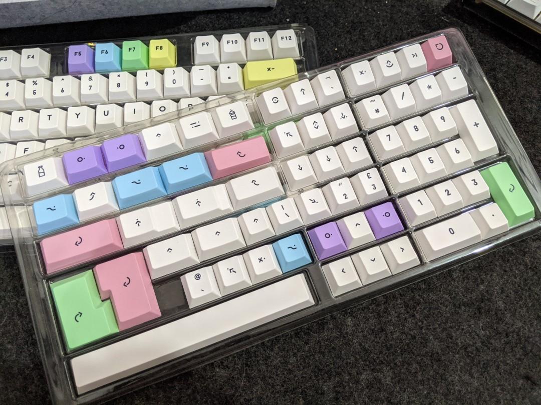 Selling HK Gaming Milkshake Cherry Profile Keycaps, Computers & Tech ...