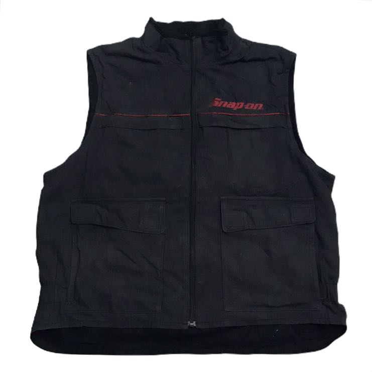 snap on, Men's Fashion, Tops & Sets, Vests on Carousell