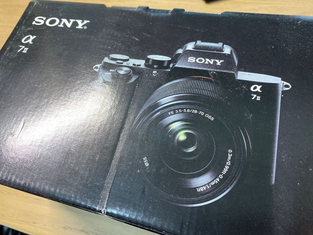 Sony A7 Mark2 a7ii kit ILCE-7M2K 28-70mm kit lens, 攝影器材, 相機 - Carousell