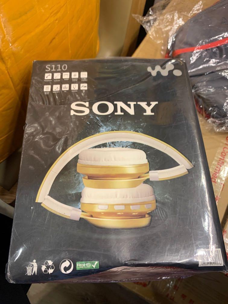 Sony S110 wireless headphones, 音響器材, 頭戴式/罩耳式耳機 - Carousell