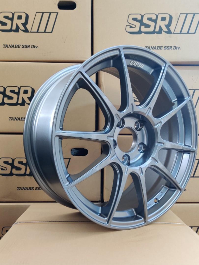 SSR Wheels GTX01 (Made in Japan), Car Accessories, Tyres & Rims on ...