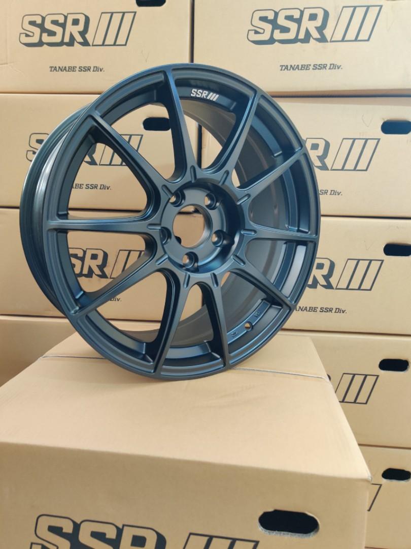 SSR Wheels GTX01 (Made in Japan), Car Accessories, Tyres & Rims on Carousell