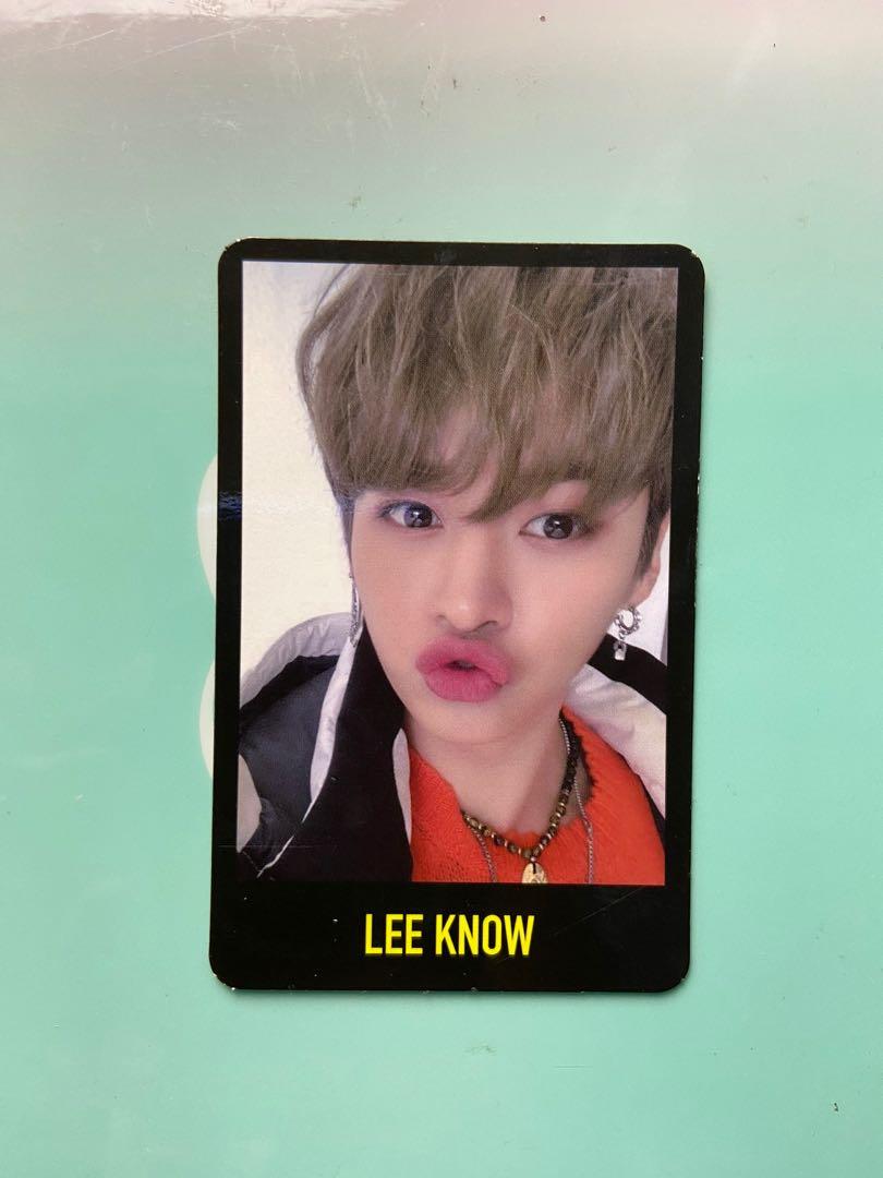 Stray Kids Lee Know black border Miroh Photocard, Hobbies & Toys ...