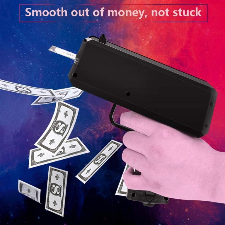 Super Money Guns, Paper Playing Spary Cash Cannon Money Gun Make it ...