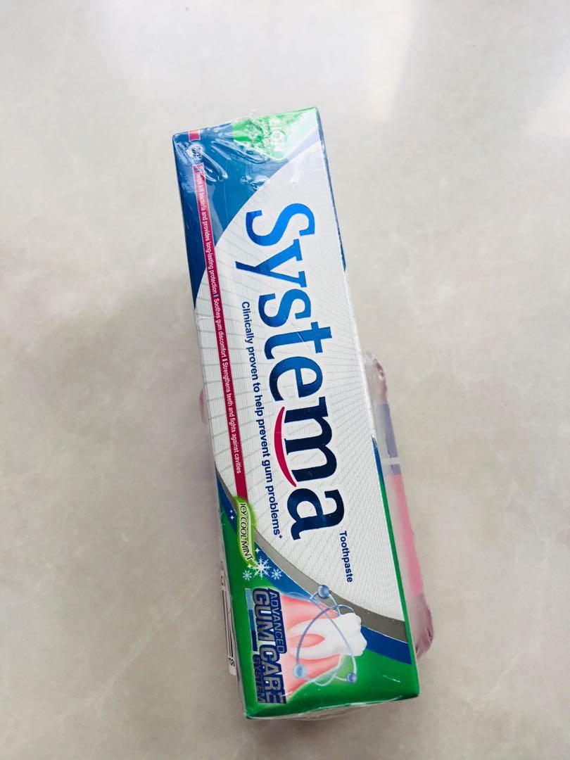 Systema Gum Care Mouth Wash Rinse + Toothpaste Set, Beauty & Personal ...