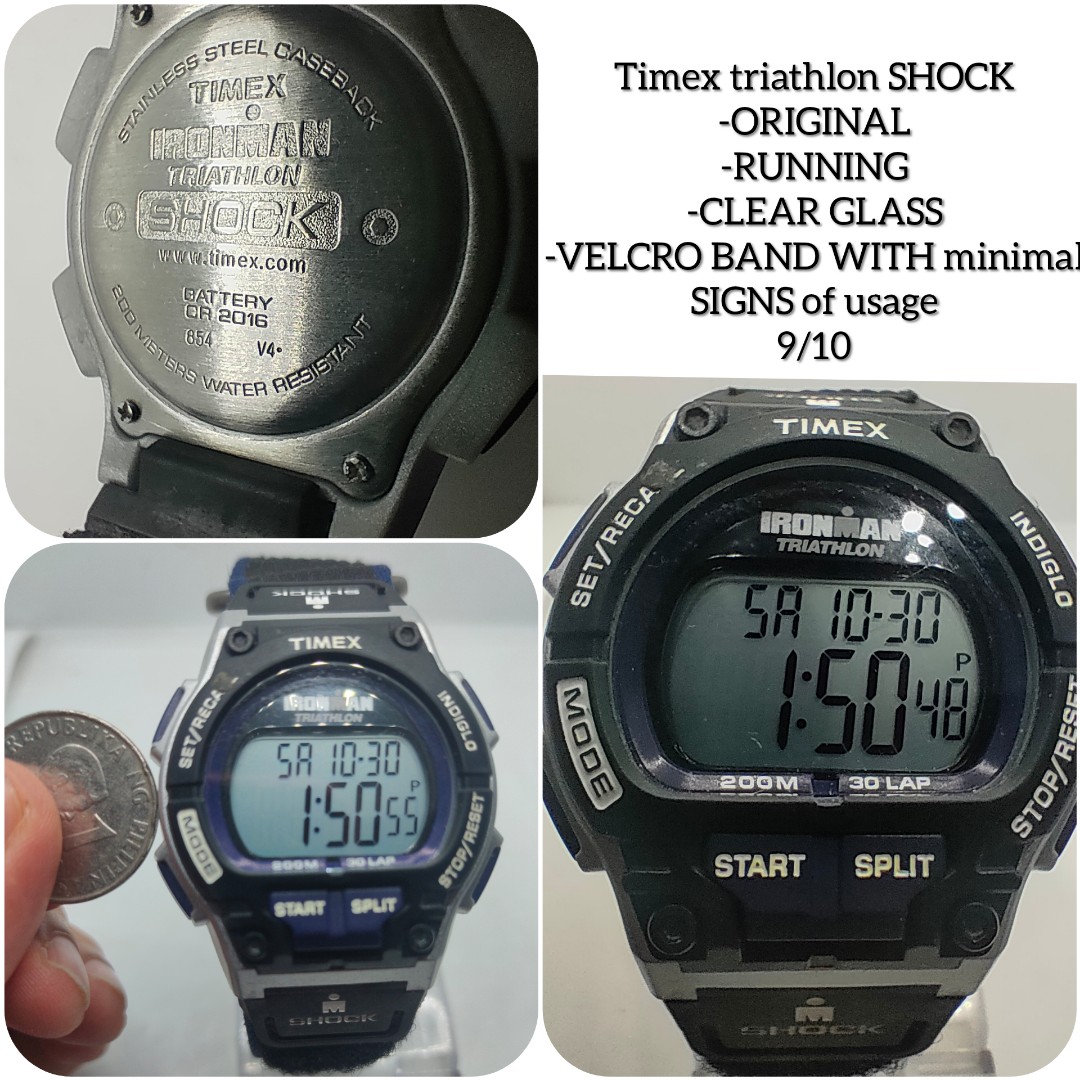 TIMEX TRIATHLON SHOCK, Men's Fashion, Watches & Accessories, Watches on ...