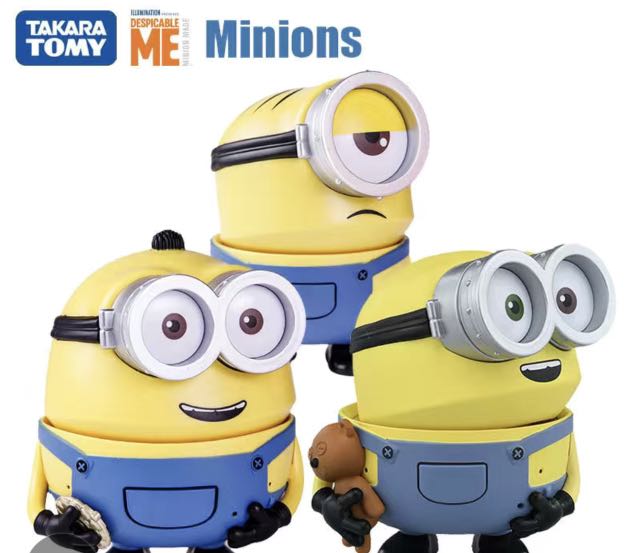 （需預訂）TOMY 系列～Minions發聲擺設玩具, 興趣及遊戲, 玩具 & 遊戲類 - Carousell