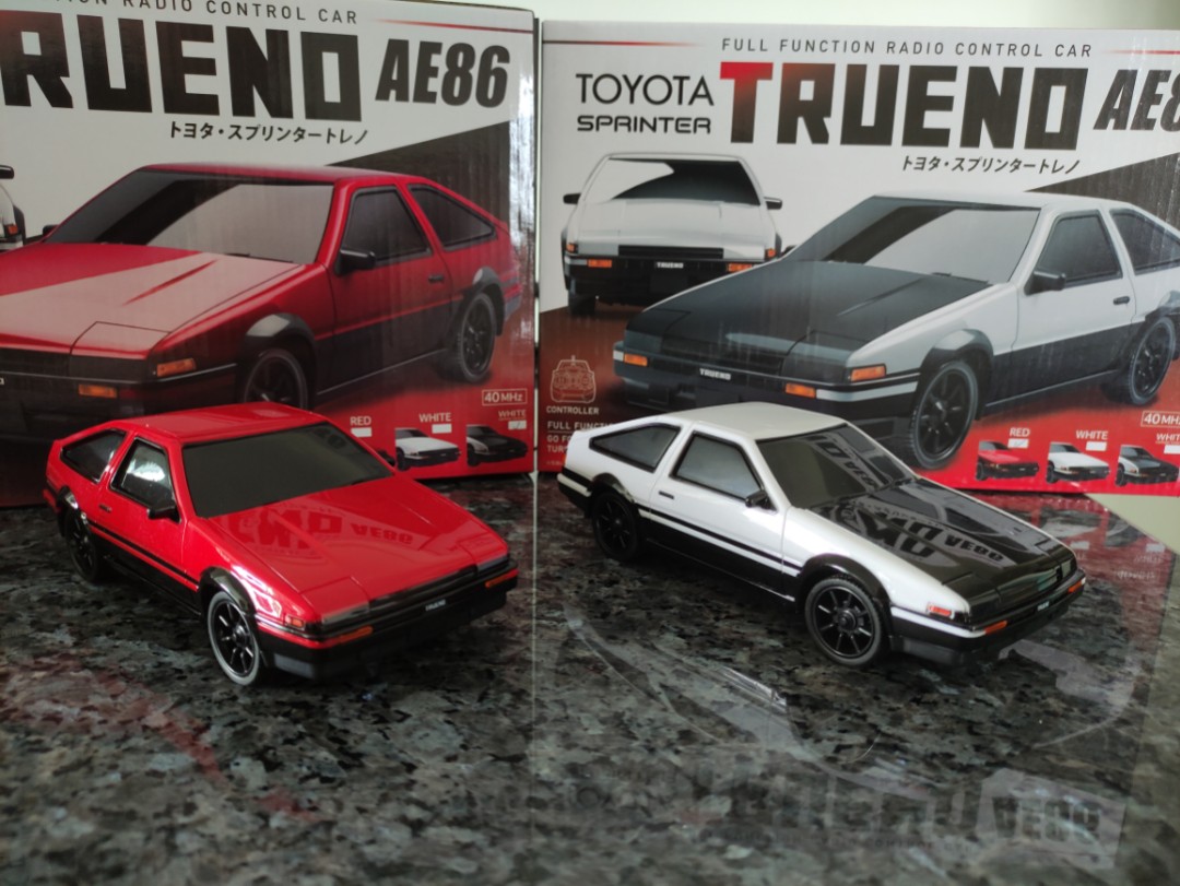 Toyota sprinter trueno rc remote control toy car initial d, Hobbies ...