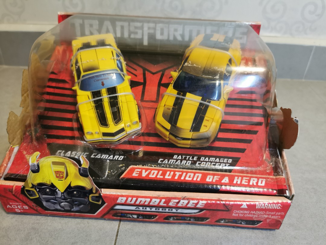 Transformers Evolution of a Hero - Bumblebee, Hobbies & Toys, Toys ...