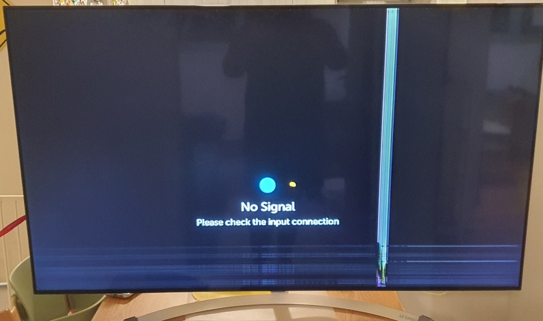 Used LG TV, faulty screen, TV & Home Appliances, TV & Entertainment, TV ...