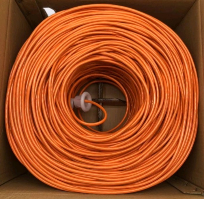 UTP Cable CAT5E Orange Color 305m per Box, Computers & Tech, Parts ...