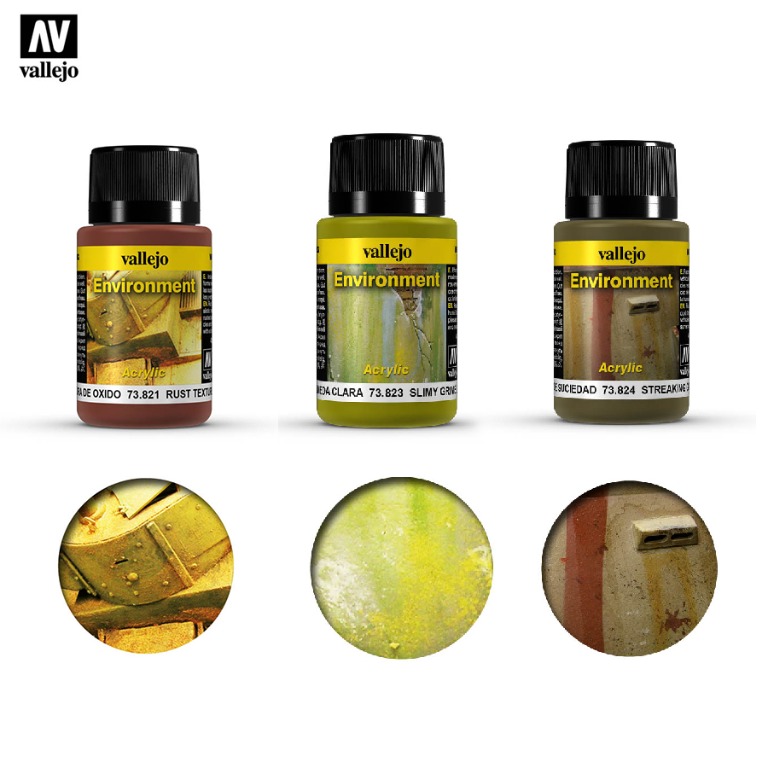 Vallejo Environment Effect Rust Texture \ Streaking Grime \ Slime Grime ...
