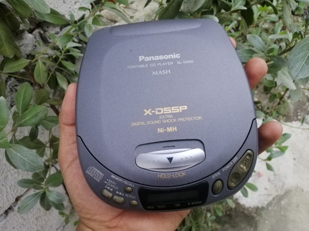 Vintage 1995 Panasonic portable cd player SL-S490 Discman! Made in ...