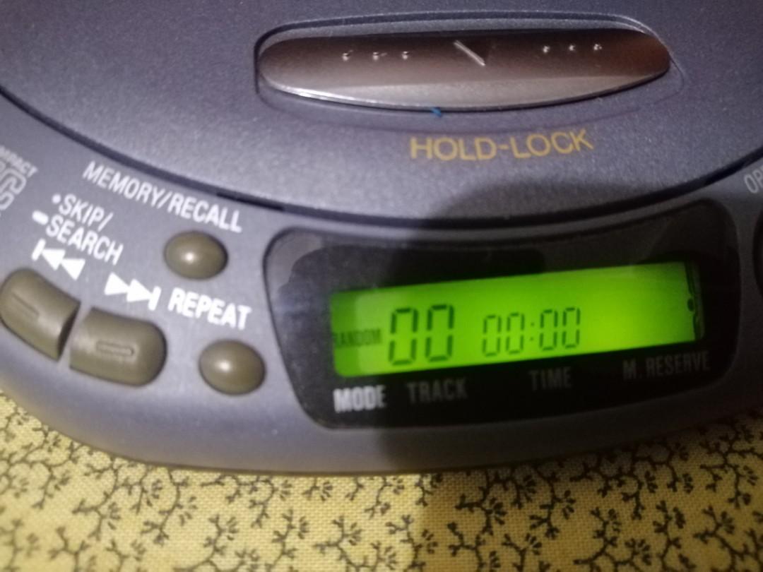 Vintage 1995 Panasonic portable cd player SL-S490 Discman! Made in ...
