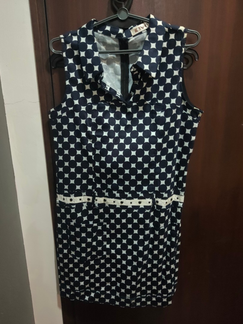 Vintage Spotted Dress, Women's Fashion, Dresses & Sets, Dresses on ...